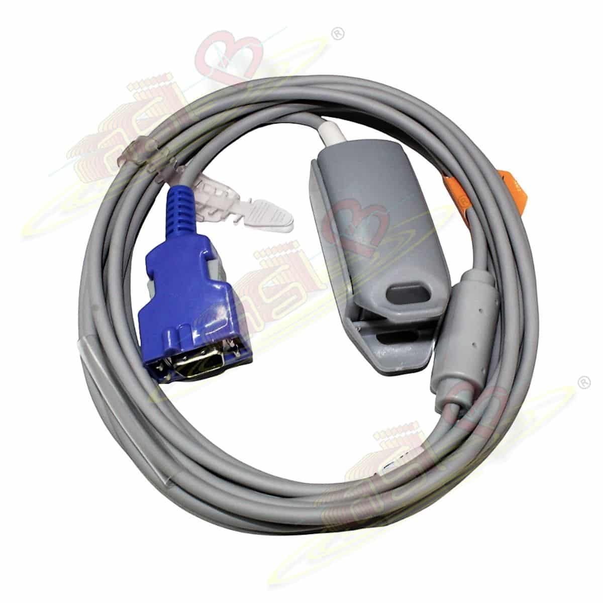 CABLE SPO2 PARA OXÍMETRO · OXIMAX · 14 PIN · ADULTO · COMPATIBLE ...