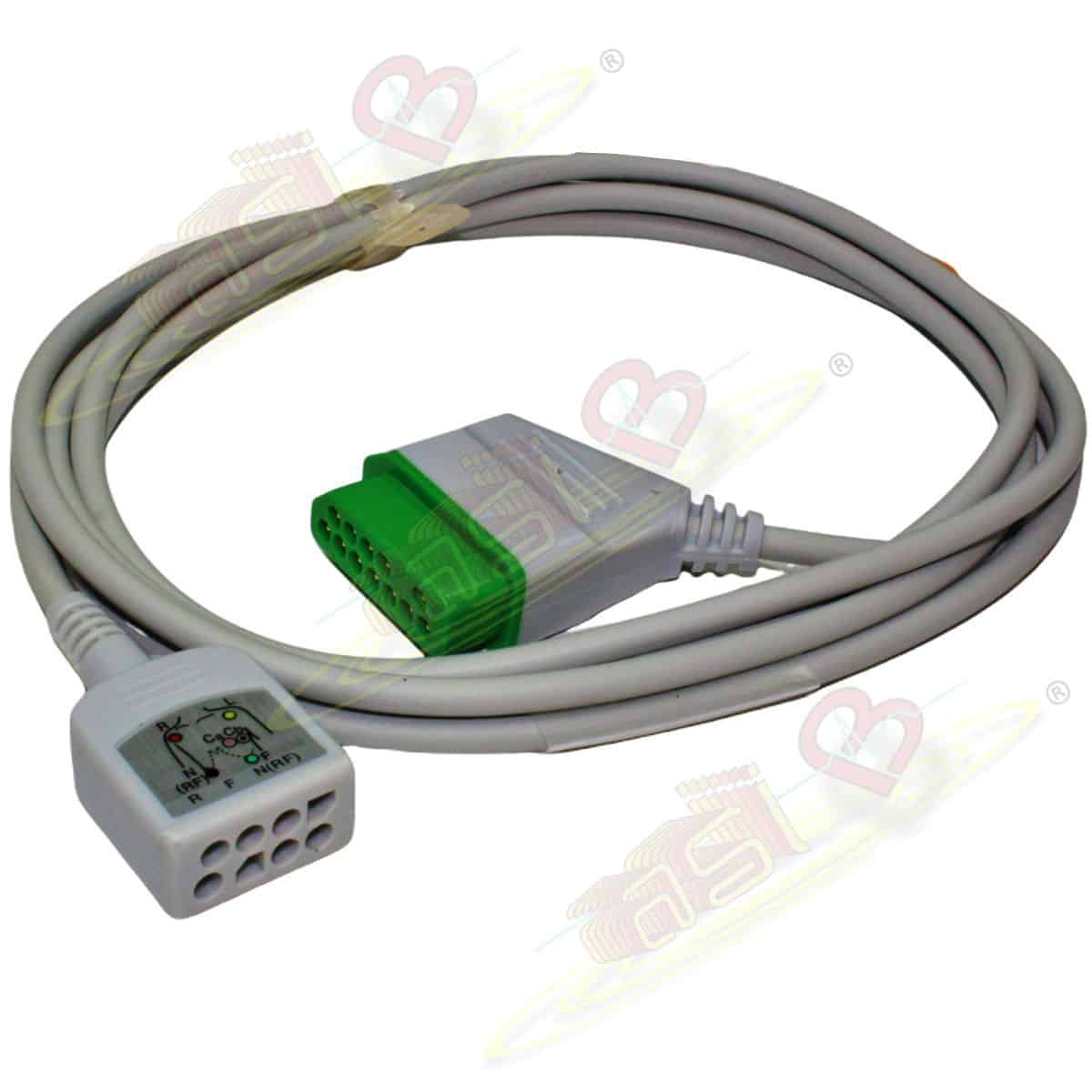 CABLE TRONCAL ECG PARA MONITOR DE SIGNOS VITALES · 8 PIN · 6 ...