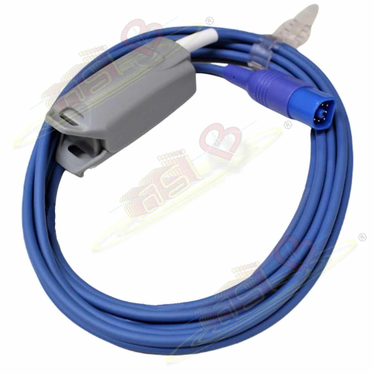 CABLE SPO2 PARA MONITOR DE SIGNOS VITALES · 8 PIN · TEC. OXIMAX ...